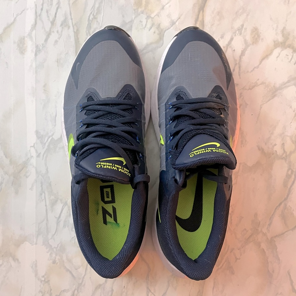 Nike Zoom Winflo 8 'Midnight Navy Volt' Shoes X Size … - Gem